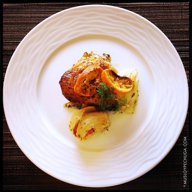 Asado de Pollo al Hinojo, Anises y Cítricos | Muslo y Pechuga